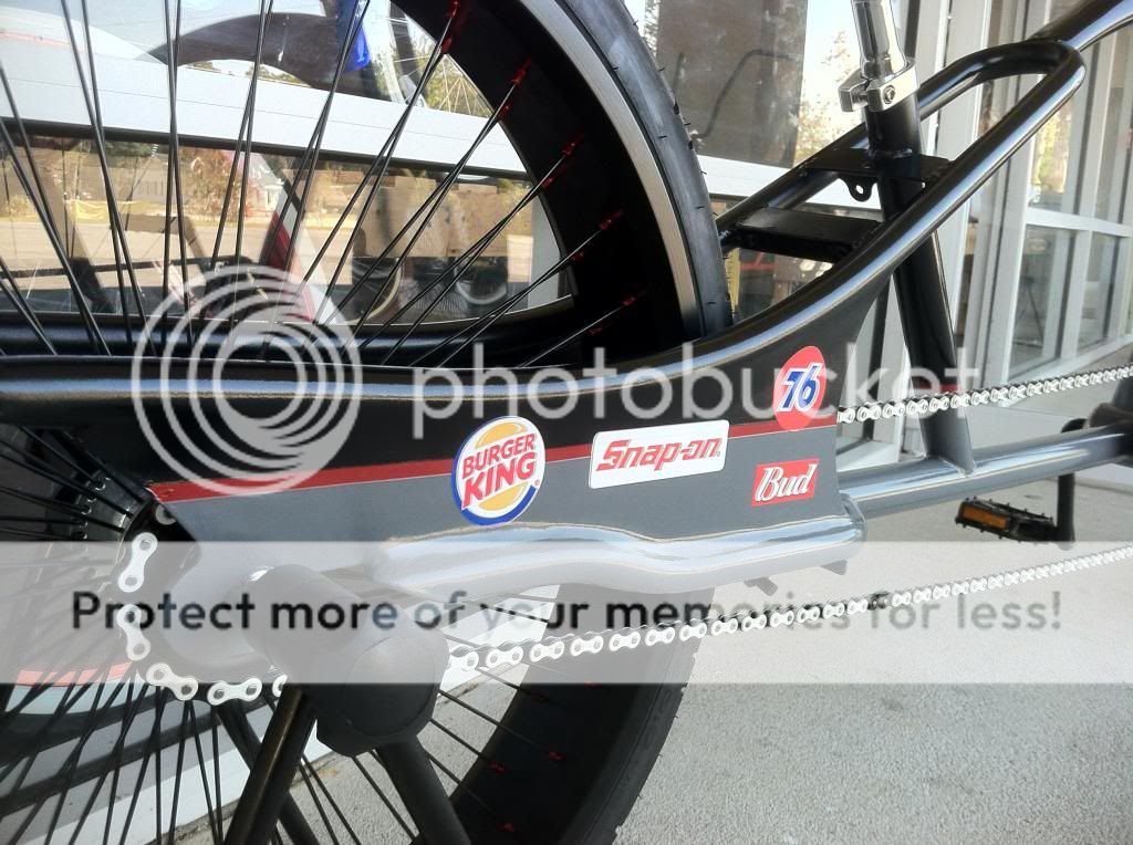 Custom Dale Earnhardt Sr. Cruiser from SSC | Rat Rod Bikes Bicycle Forum