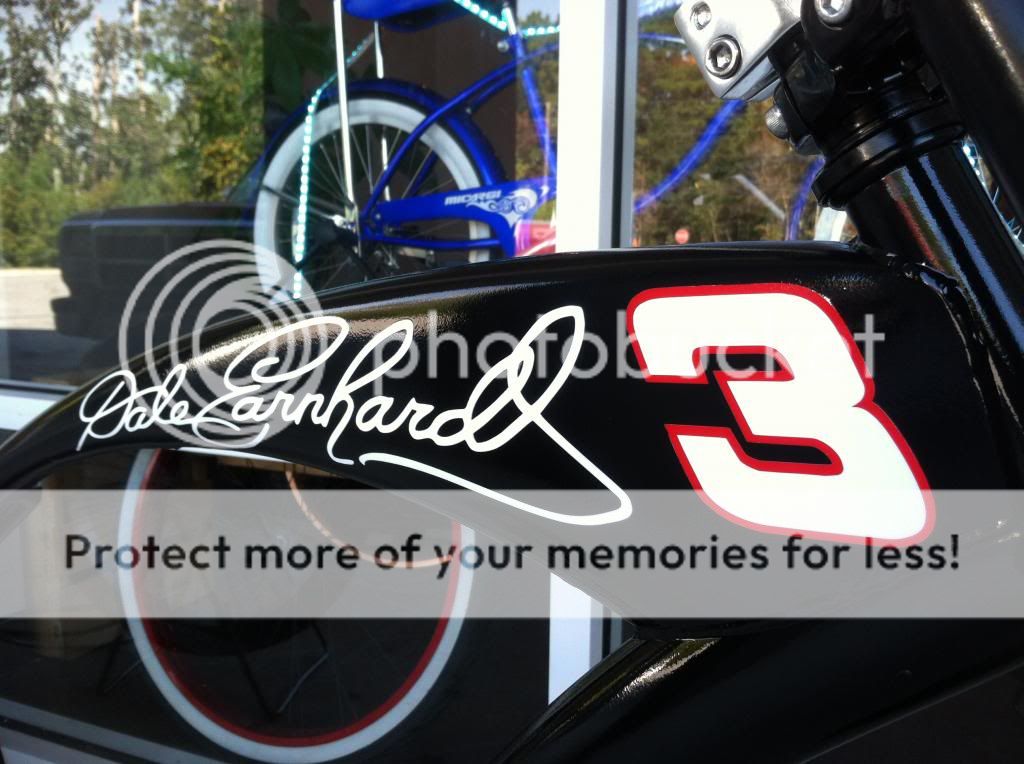 Custom Dale Earnhardt Sr. Cruiser from SSC | Rat Rod Bikes Bicycle Forum