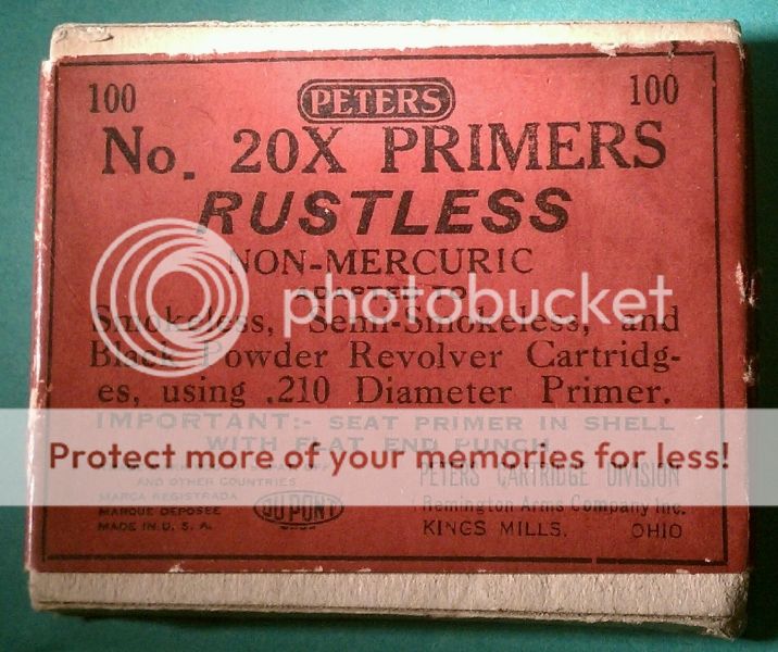 Dating Peters Primer Boxes | Maryland Shooters Forum - Weapon ...